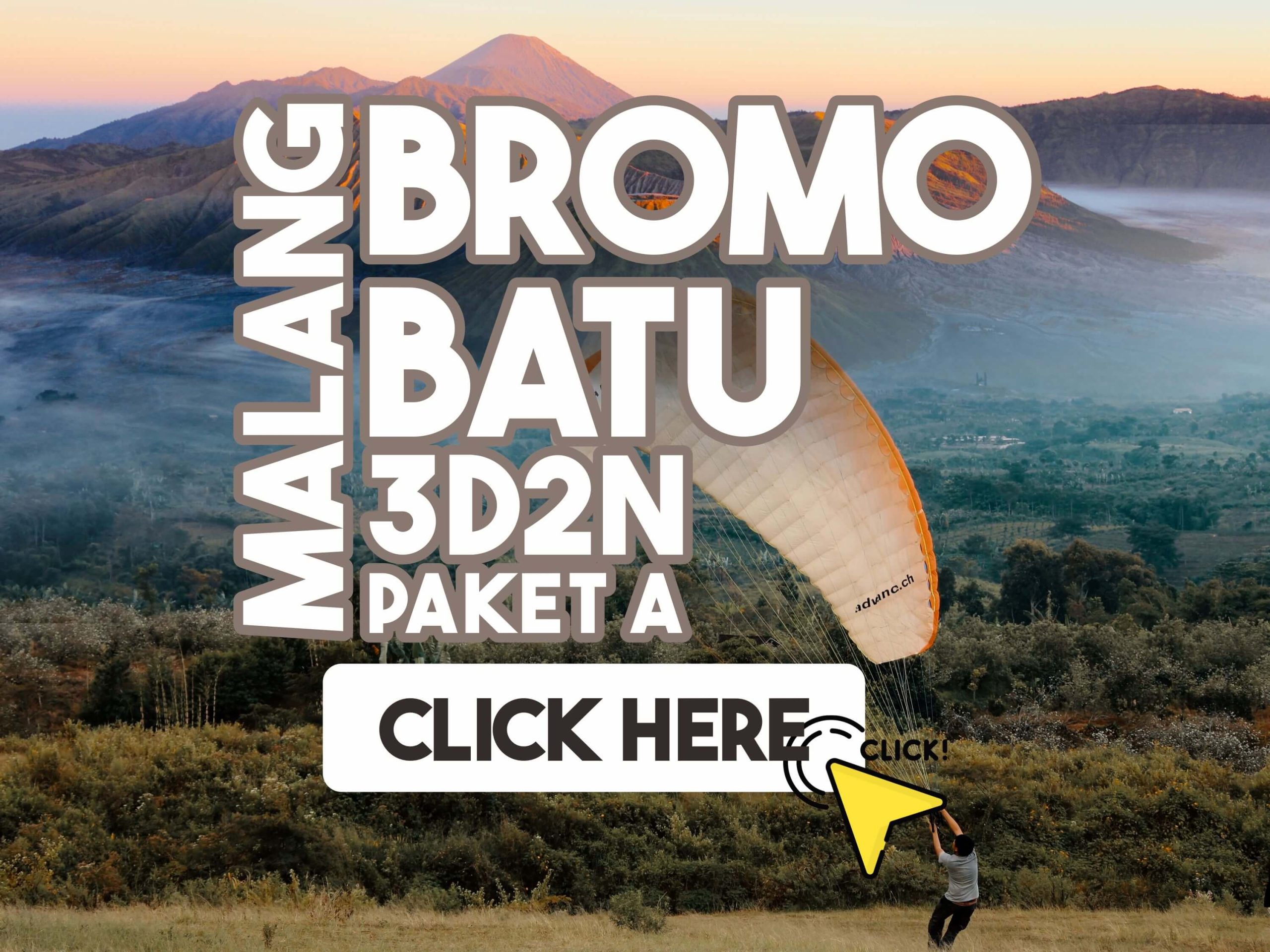Paket Wisata Malang Batu Bromo 3 Hari 2 Malam Start Malang (Paket A)